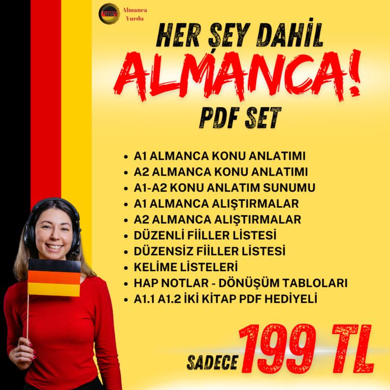 Almanca Aylar /Almanca Günler/ Almanca Mevsimler
